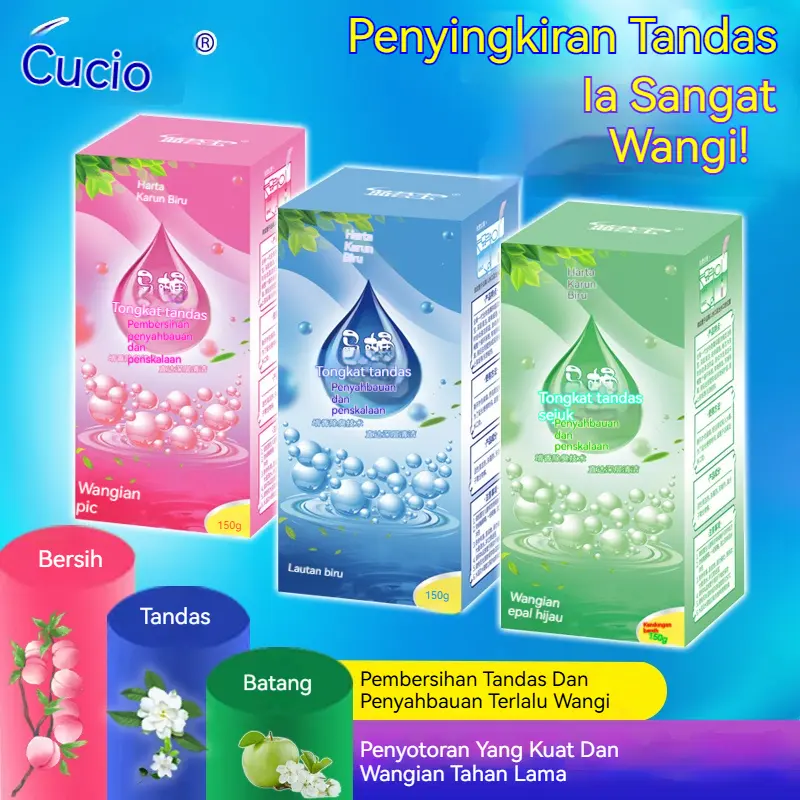 CUCIO Versi Dinaik Taraf Batang Pembersih Tandas Pekat - Penyegar ...