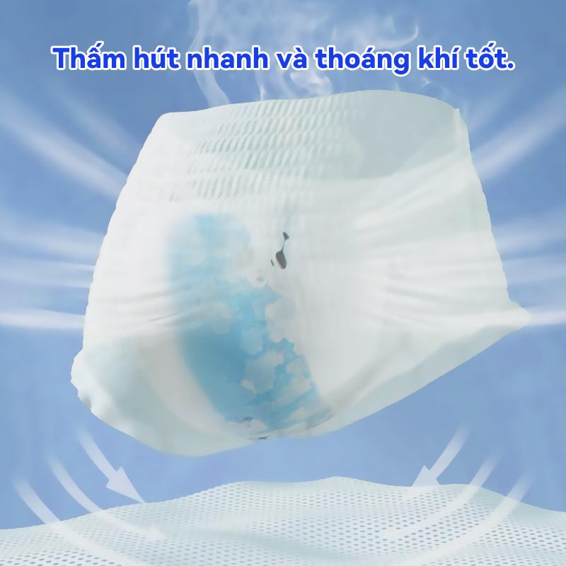 Băng vệ sinh dạng quần Memeeie (30 miếng) , chống tràn 360°, thoáng khí ...