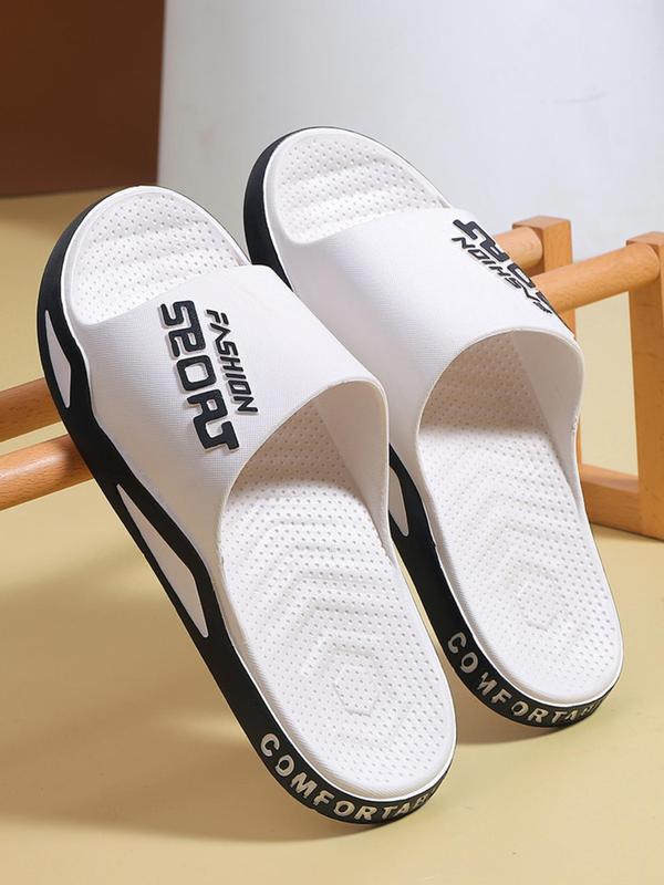 Men's Casual Letterd Print Non-slip Slides, Comfor TikTok爆款商品分析 - GMV ...