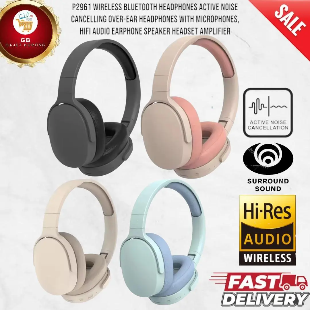 P2961 P9 Wireless Bluetooth Headphones Active Nois TikTok爆款商品分析 - GMV ...