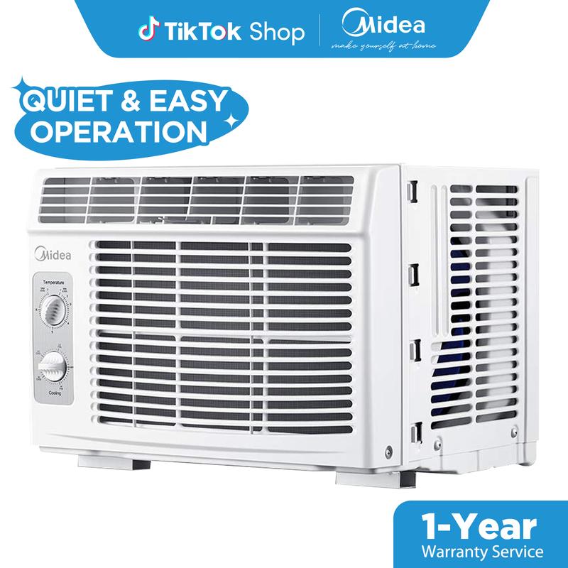Midea 5,000 BTU EasyCool Small Window Air Conditioner - Cool up to 150 ...