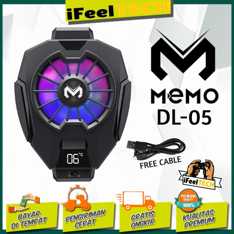 Original Memo DL05 Fancooler Radiator Pendingin HP For Gaming Cooling Fan | TikTok Shop Sales ...