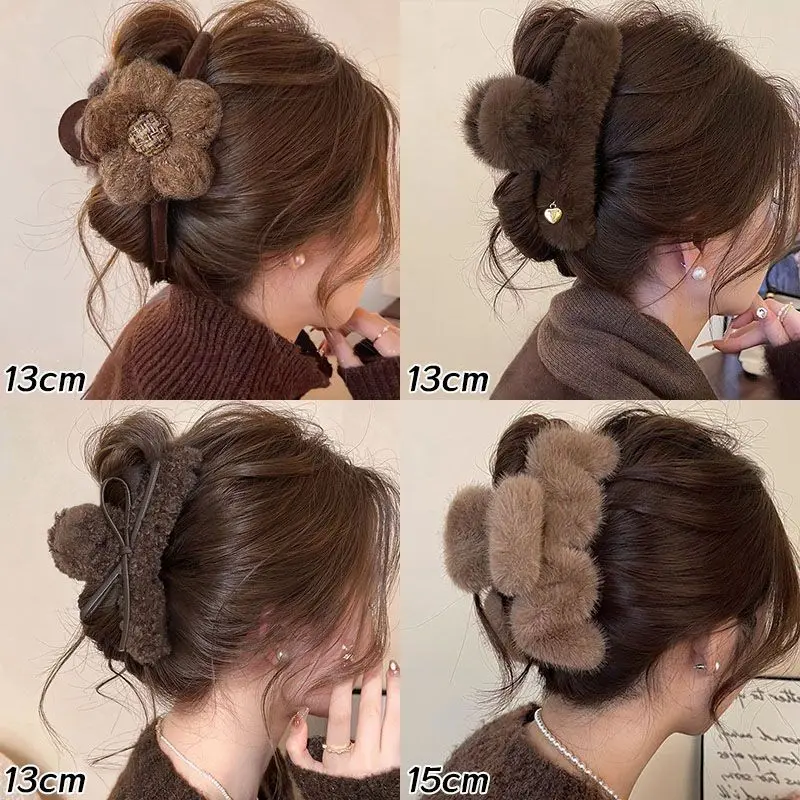 查看[Klip Rambut Bunga Mewah, Gaya Korea, Klip Jerung Besar, Sesuai untuk ...