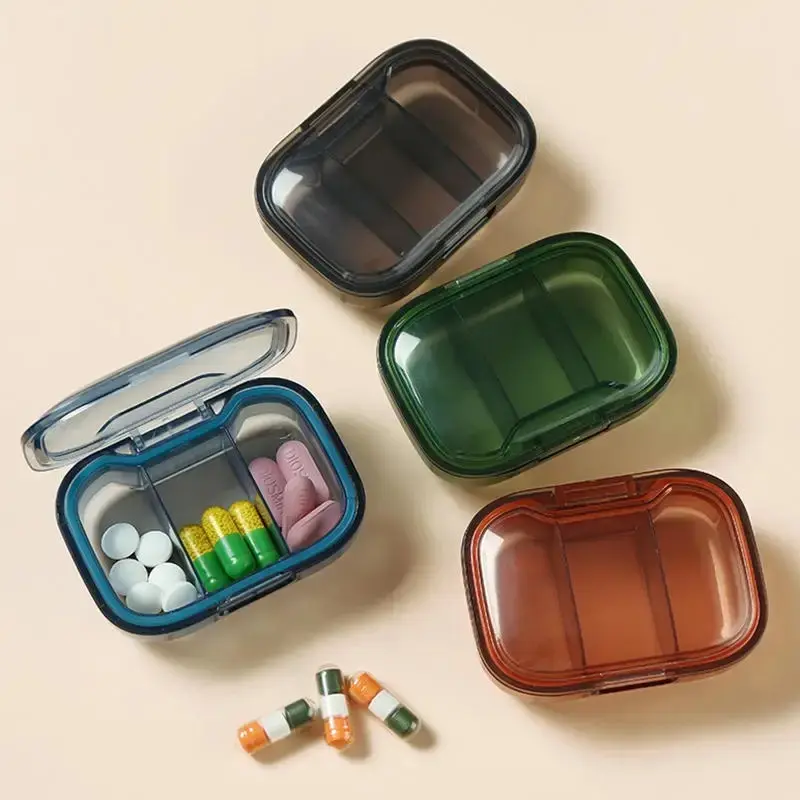Mini Medicine Pills Box Drug Storage Dispenser Pil TikTok爆款商品分析 - GMV ...