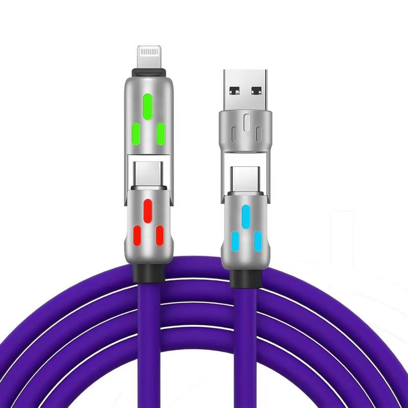 Explosive products 240W 4 in 1 4ft for iPhone 15/14 phone, iPad Pro ...