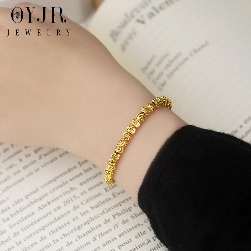 查看[OYJR Titanium Steel Gelang Manik Tasbih Cantik Untuk Wanita, Rekaan ...