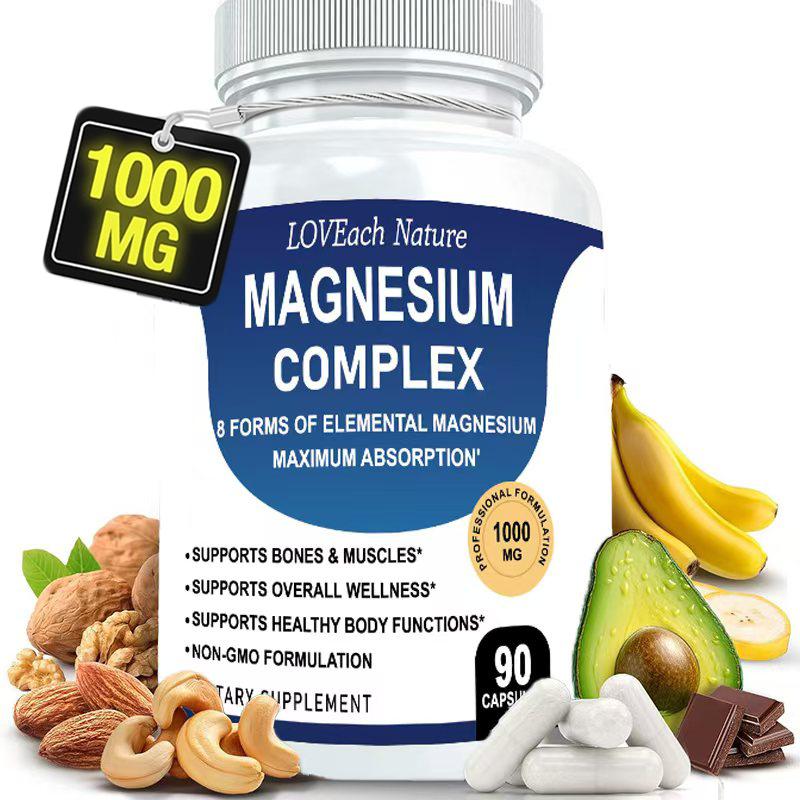 Magnesium Complex 8 Essential Magnesium Supplement Fitness Edible ...