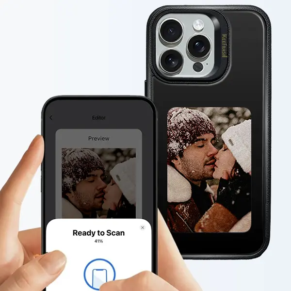 查看[Keefrash Smart E-Ink Phone Case For iPhone ,Photo Changing Phone ...
