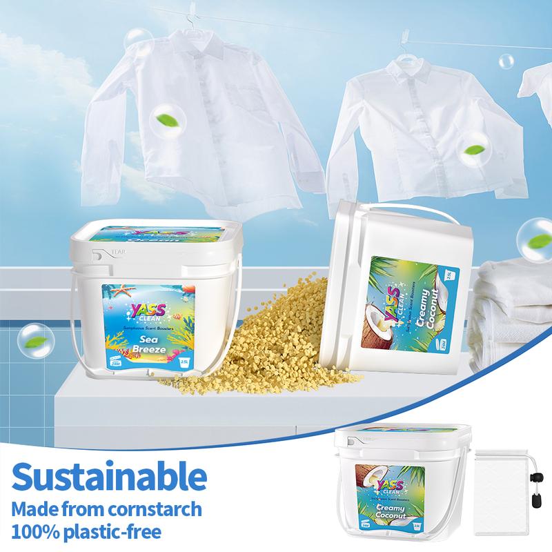 Yass Clean Sumptuous Scent Booster Laundry Beads 2.5L 1.8KG Cream ...