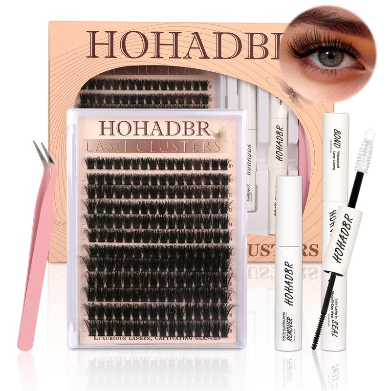 HOHADBR Lashes Kit Lash Extension Kit D Curl Eyelash Extensions with ...