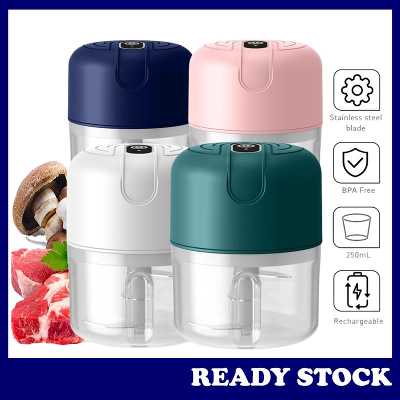 Mini Blender Garlic Chopper Electric Food Chopper Portable Blender Food ...