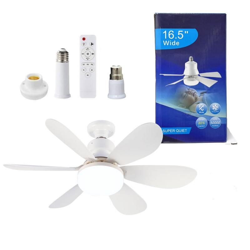 查看[Send a B22 To E27 converter Ceiling Fan Light with Remote Control ...
