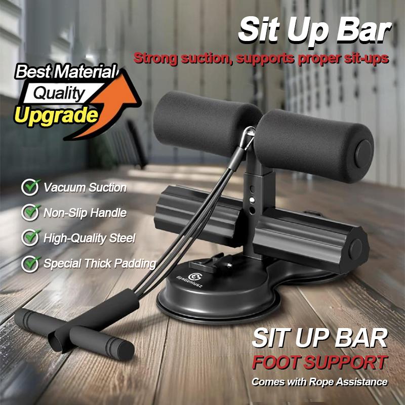【RIFOAMXN】PowerIn Upgraded Double Suction Cups Sit Up Bar Sit Up Bar ...
