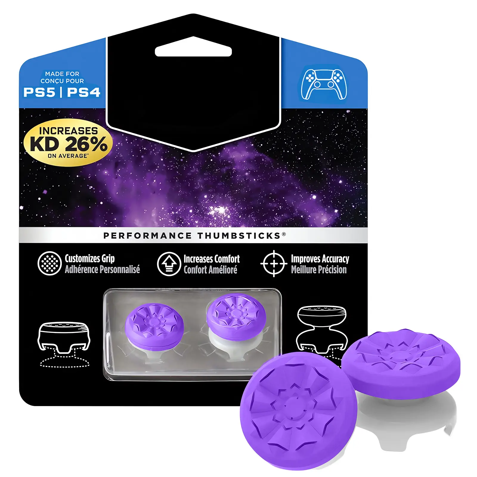 ControlFreek FPS Freek Galaxy Purple for PlayStation 4 (PS4) and ...