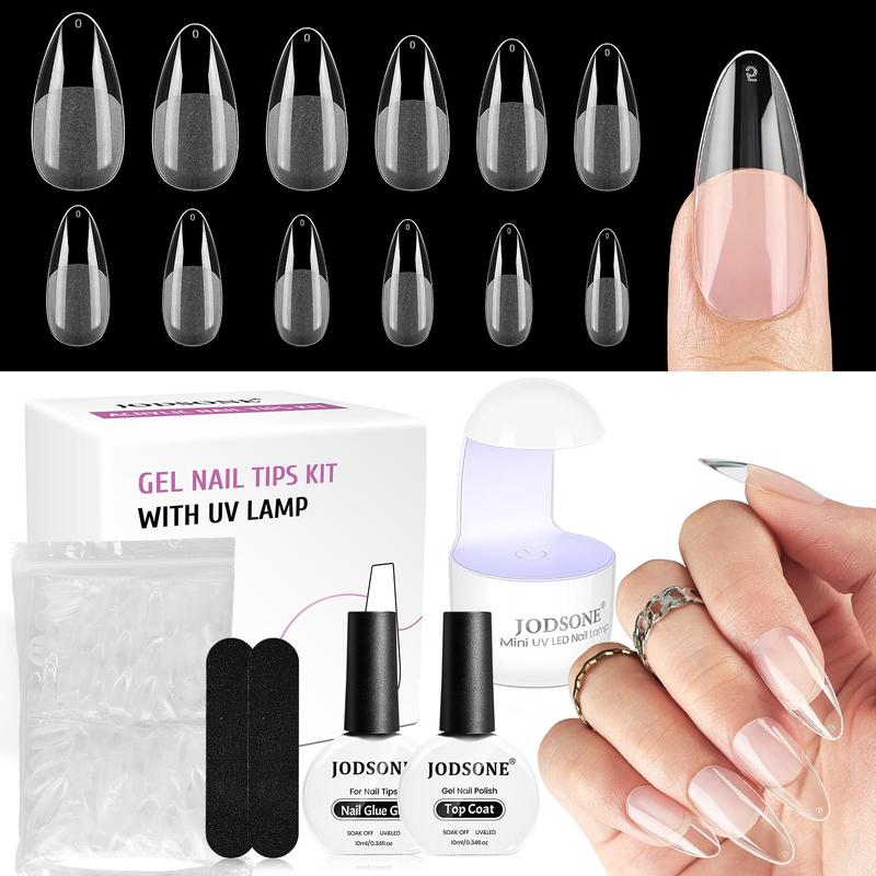 JODSONE 240pcs Gel Nail Tips kit with UV Lamp Top TikTok爆款商品分析 - GMV/销量 ...