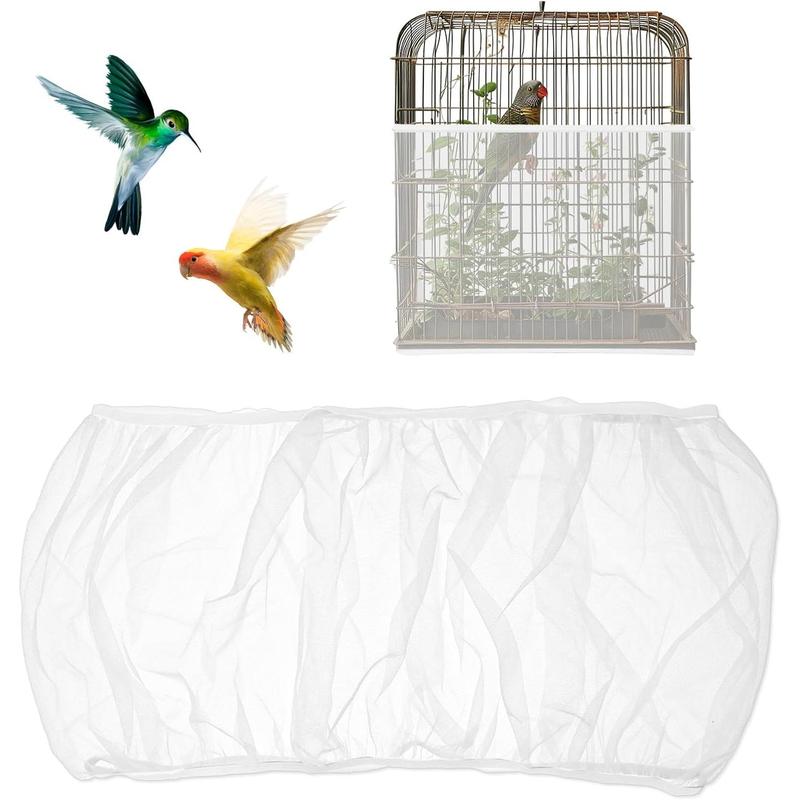 查看[Bird Cage Seed Catcher White Bird Cage Net Cover Seed Catcher Guard ...