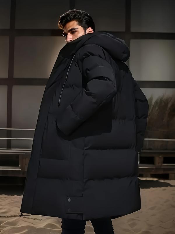 查看[Men's Thick Winter Warm Coat Plus Size Cold Weather Jacket with Hood ...