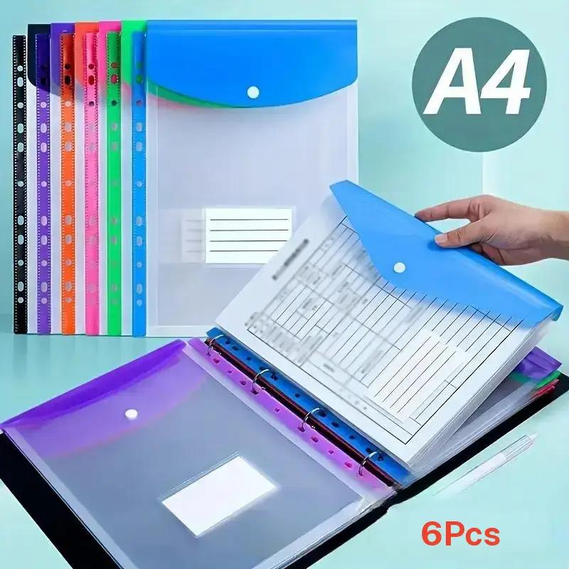 A4 Clear File Folder, 6 Counts/set High Capacity F TikTok爆款商品分析 - GMV ...