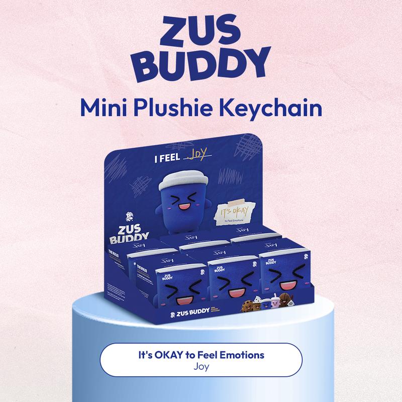 查看[ZUS Buddy Mini Plushie Keychain - It's Okay to Feel Emotions - Full ...