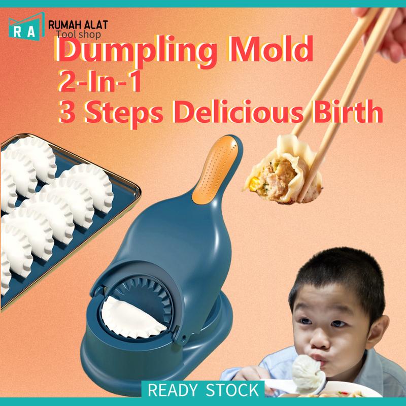 Ready Stock 2-in-1 Dumpling Mould Acuan Karipap Dough Pressing Tools ...