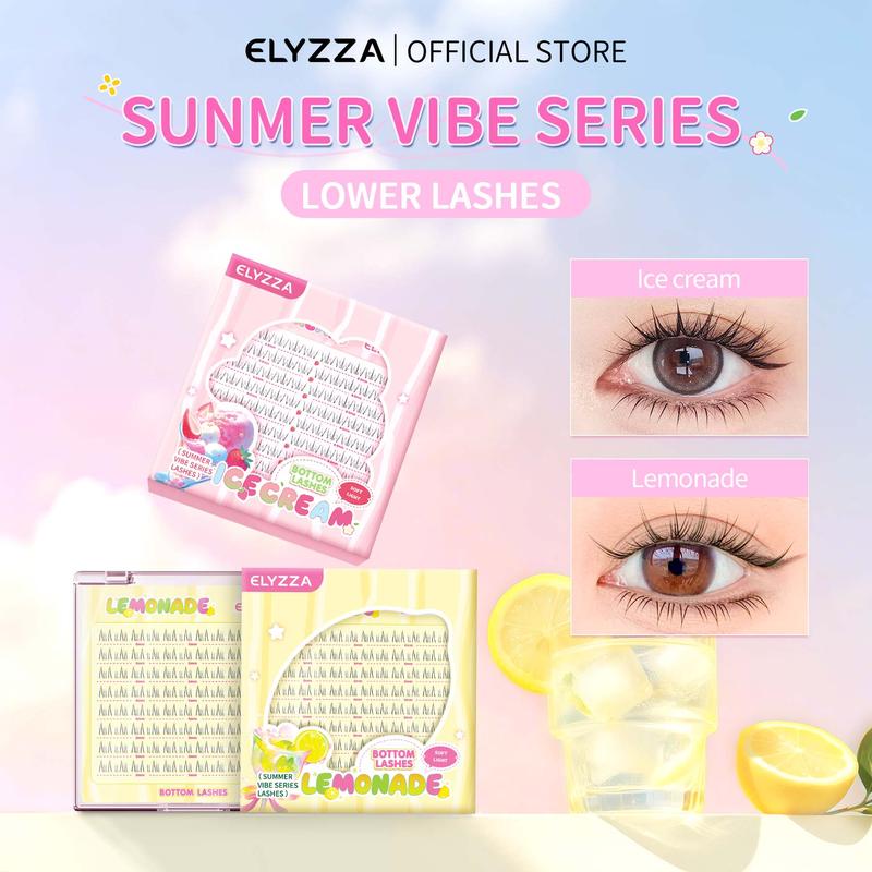 查看[Elyzza Summer Vibes Lower Lashes Ice Cream & Lemonade Length 4-6mm ...