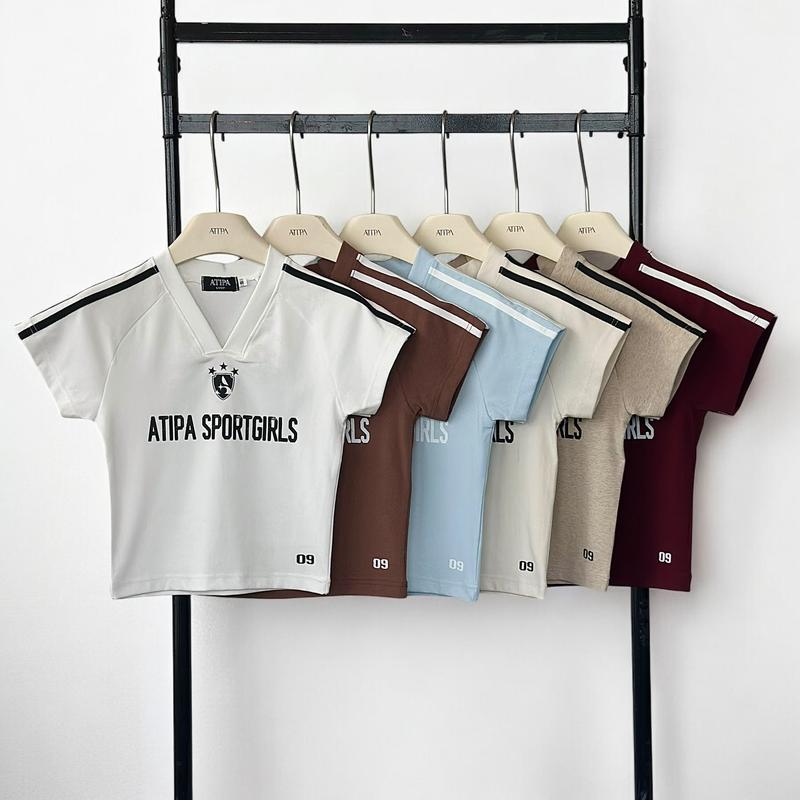 Atipa - V-Vibes Sporty Tee เสื้อสปอร์ตคอวี TikTok爆款商品分析 - GMV/销量/带货达人/选 ...