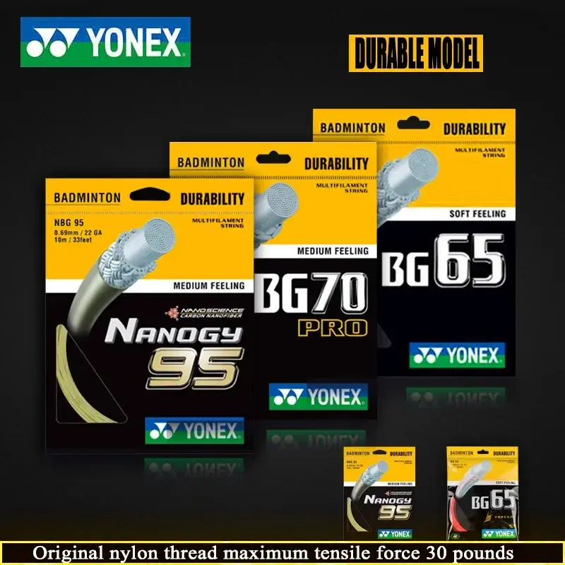 Yonex Original Badminton String BG66 ULTIMAX Badminton String New ...