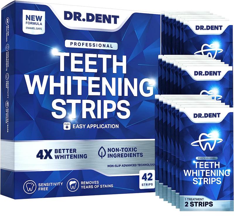 查看[DRDENT Teeth Whitening Strips - 21/7 Whitening Sessions - Safe for ...