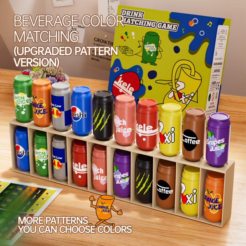 查看[Guess Who Drink Bottle Matching Game, Children Memory Match Board ...