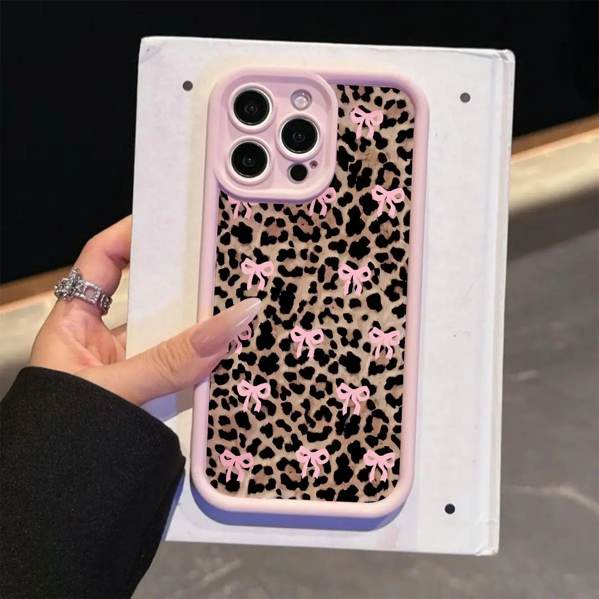 Fashion Bow Pattern Phone Case, Cute Phone Protective Cover, Phone ...