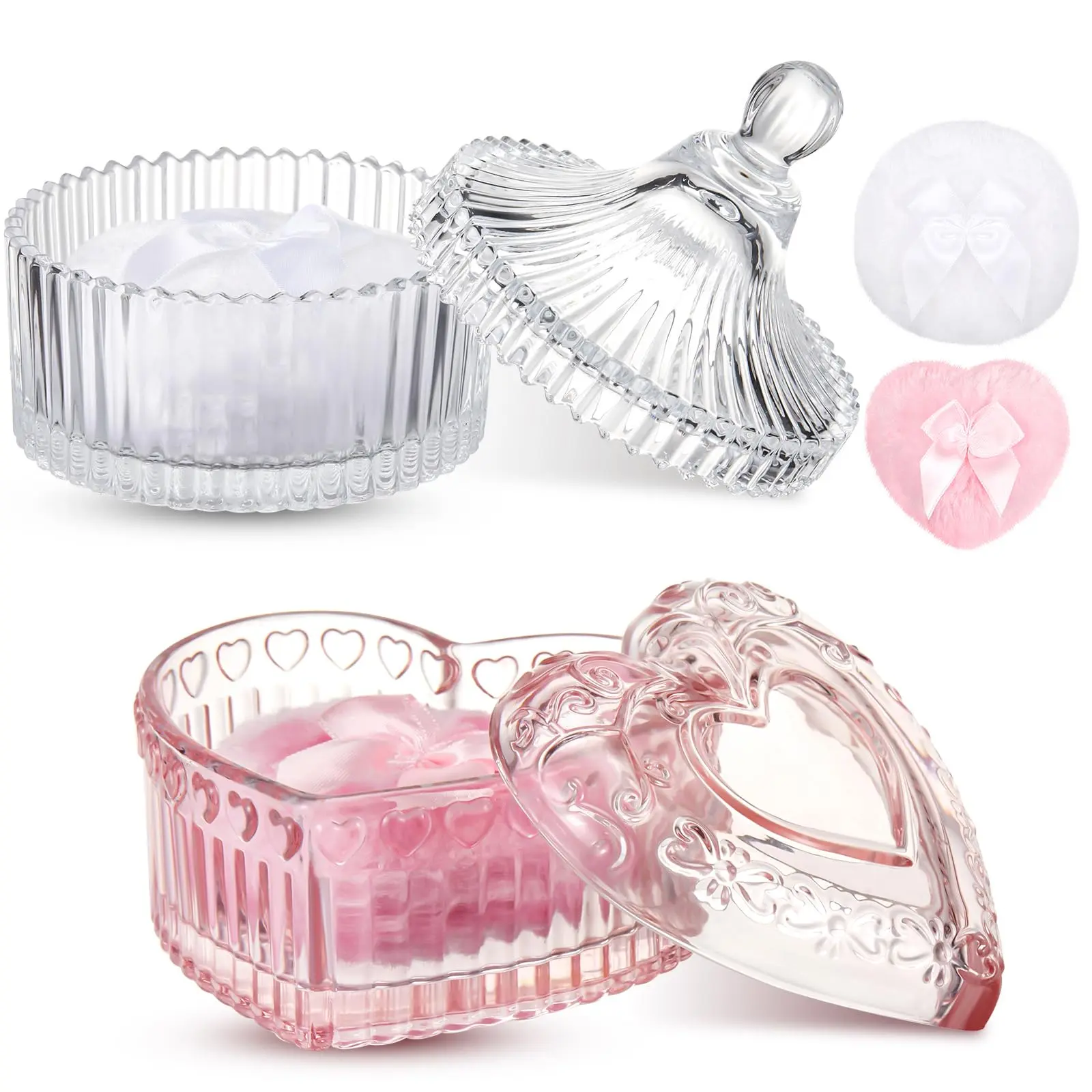 Summer Dusting Powder Jar with 2 Pcs Body Powder P TikTok爆款商品分析 - GMV ...