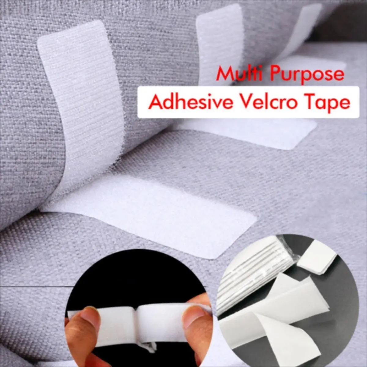 20 PCS Industrial Strength Adhesive Back Straps and Loops, Carpet ...