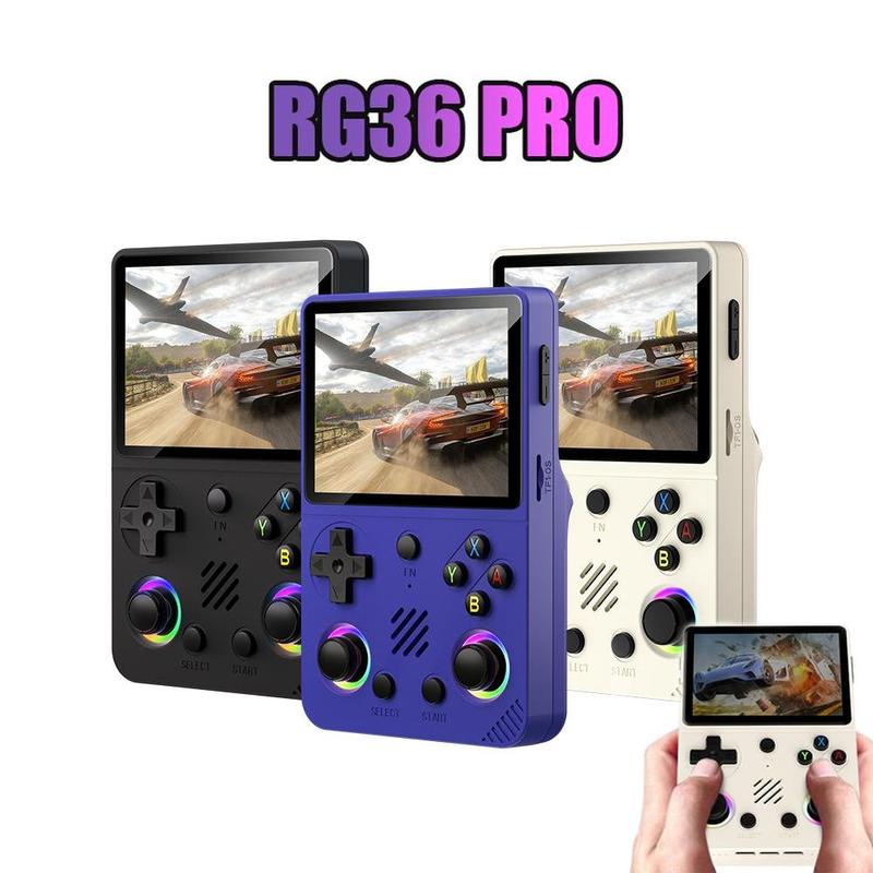 查看[(Arrival in 2-4 days Deal Drops) RG36 PRO Retro Handheld Game ...