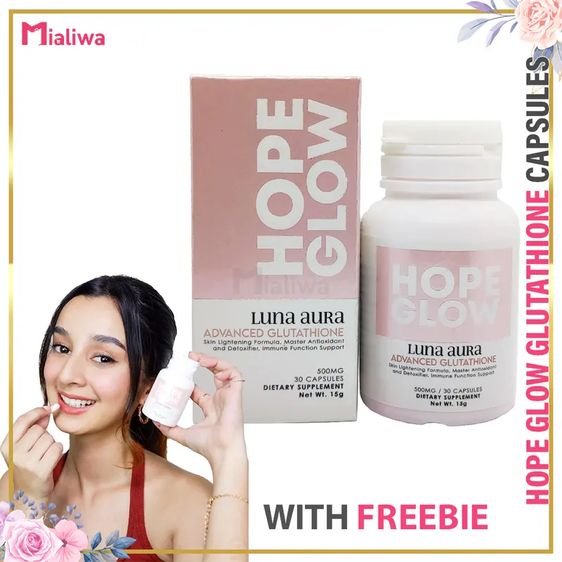 Luna Aura Hope Glow Glutathione Capsules Hope C Plus Hope Beauty Lean ...