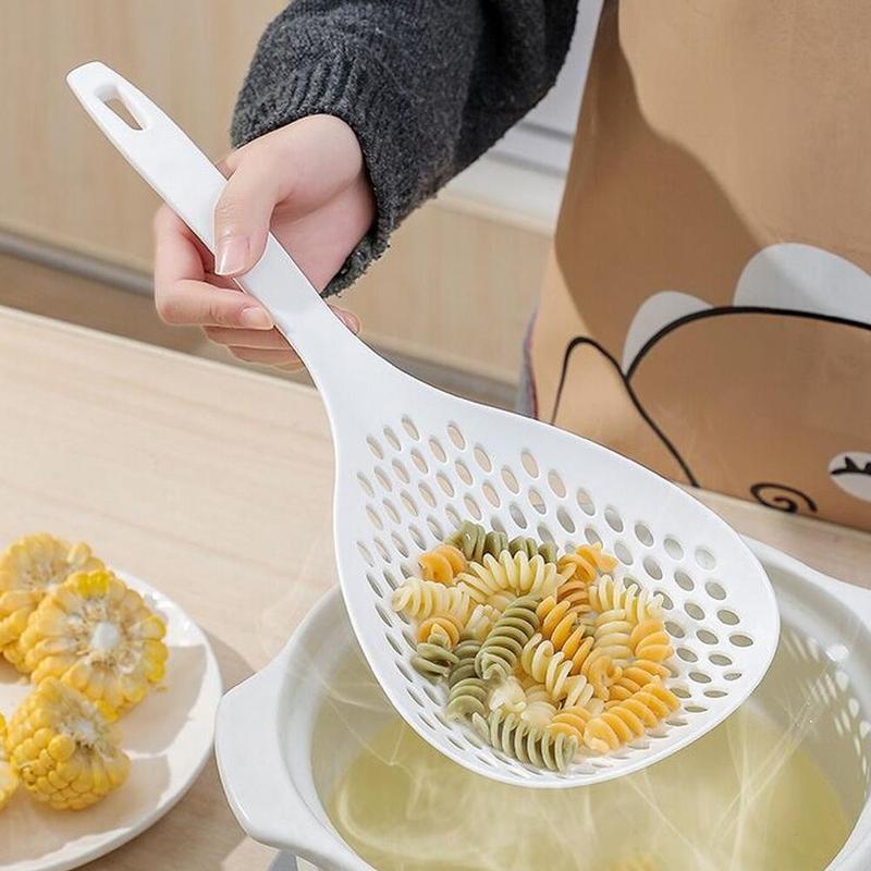 查看[Long Handle Colander, Kitchen Strainer Utensils, Household Kitchen ...