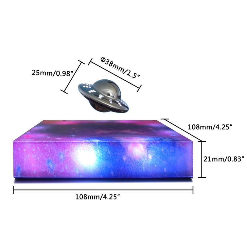 查看[Levitating UFO Lamp, RGB Color Base Novelty Lighting, Starlights ...