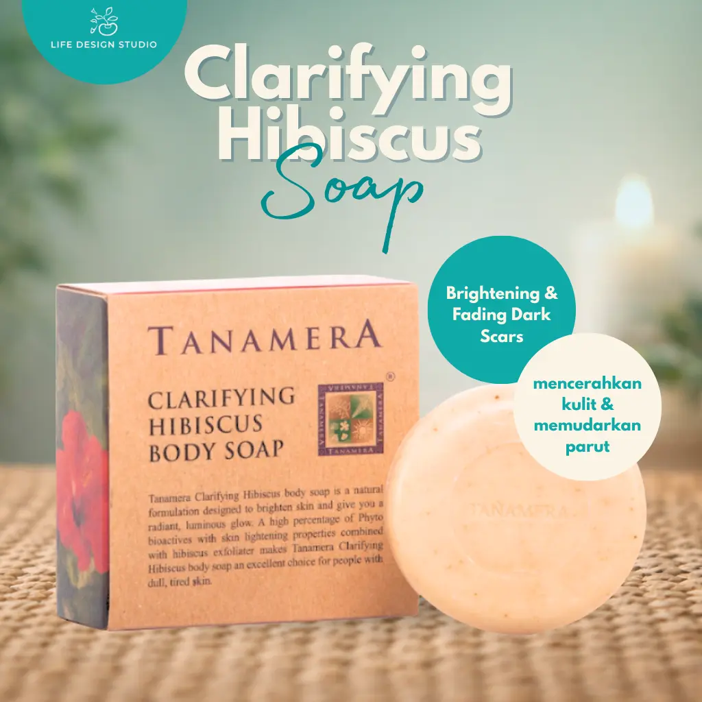 查看[Tanamera Clarifying Hibiscus Body Soap (100 gm) / Pencerahan ...