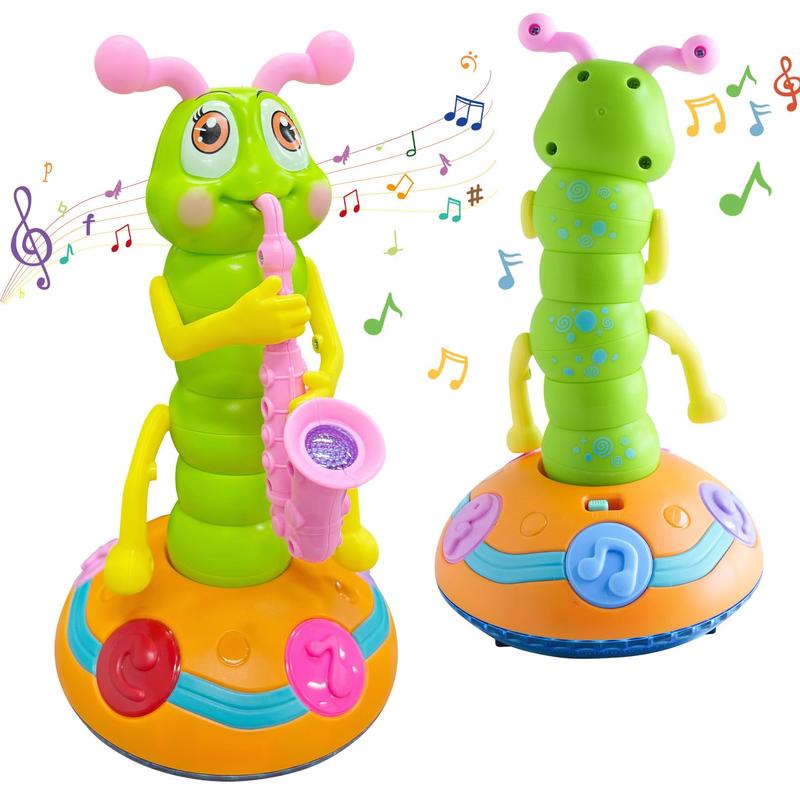 查看[Cute Caterpillar Design Saxophone Toy, 1 Box Electric Singing ...