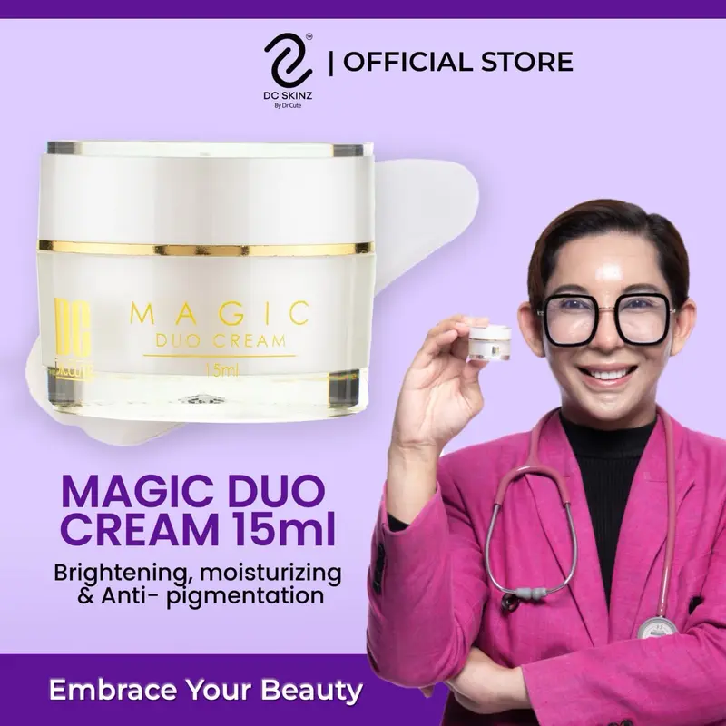 MAGIC DUO CREAM 15 GM Krim Jeragat, Parut Jerawat, Tona Kulit Tak ...