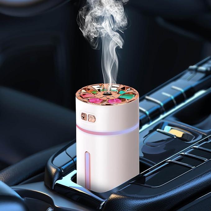 查看[car humidifier Diffuser,300ml Rechargeable Cordless Diffuser with 7 ...