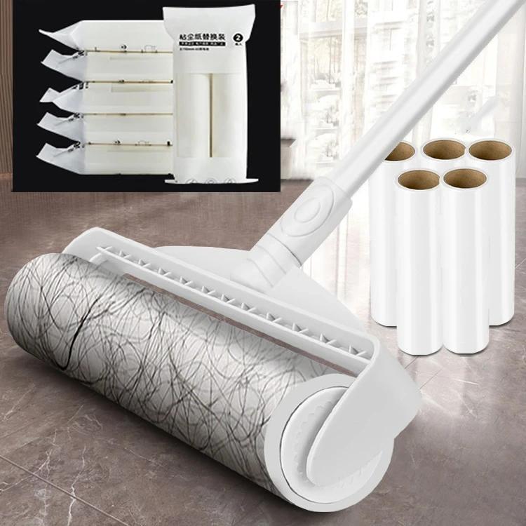 查看[【 In Stock 】 Retractable Long Handle Sticky Lint Roller Brush Pet ...