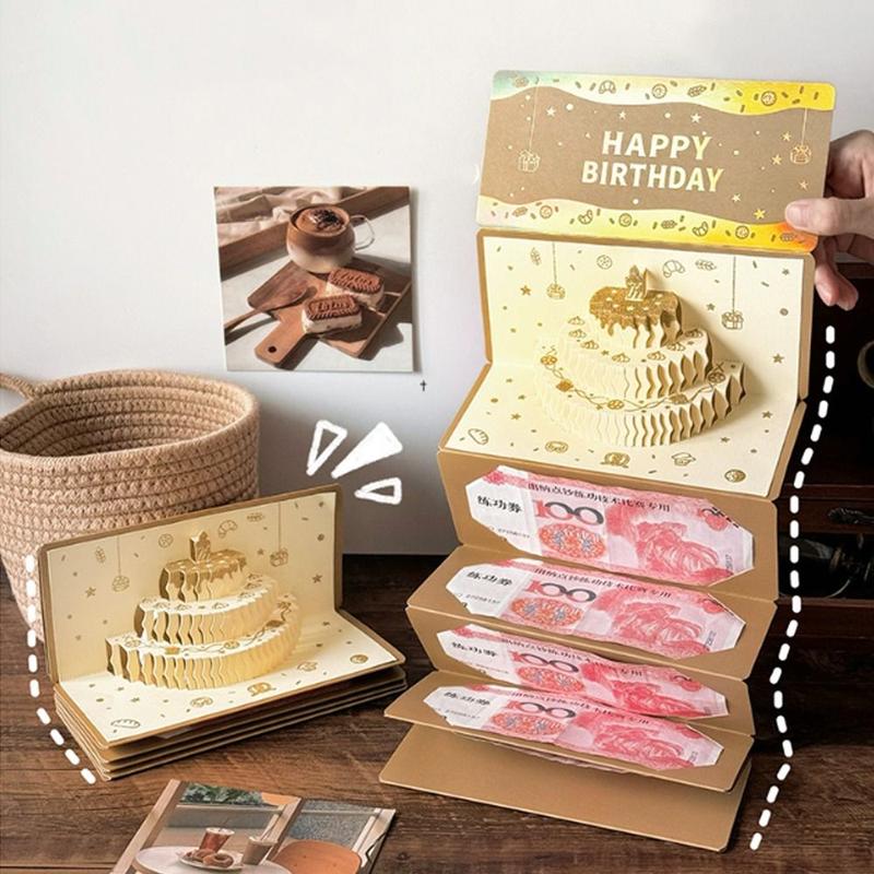 查看[3d ampao birthday gifts Happy Birthday Card birthday money envelope ...