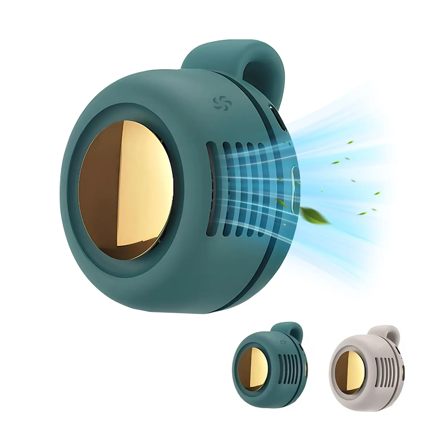 Portable Silent Mini Bladeless Electric Fan Clip On, Mini Bladeless ...