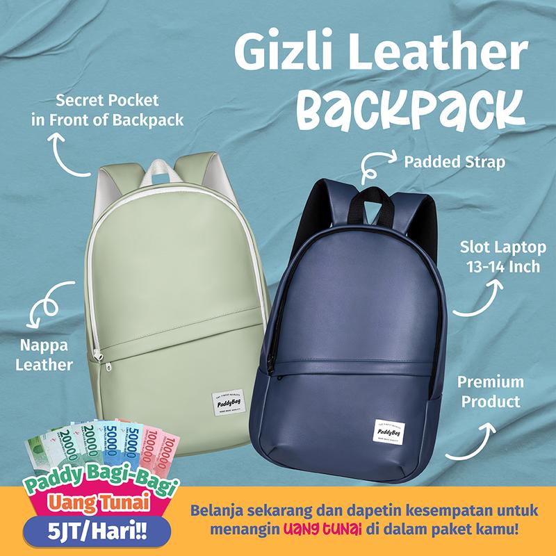 查看[Paddy Tas Ransel Sekolah Gizli Leather Backpack Pink Wanita Paddybag ...