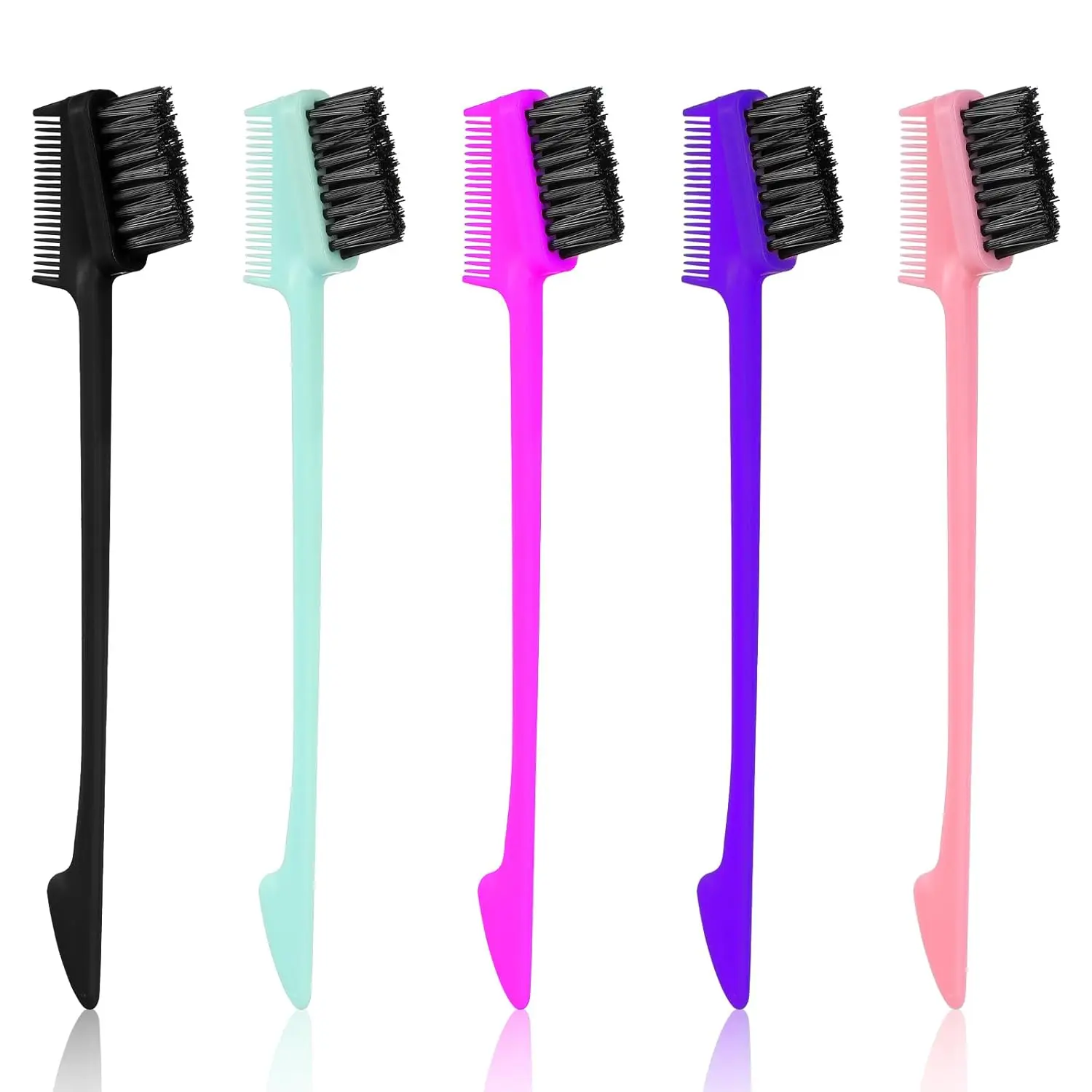 1pcs/Package Double Sided Edge Control Hair Brush TikTok爆款商品分析 - GMV/销量 ...