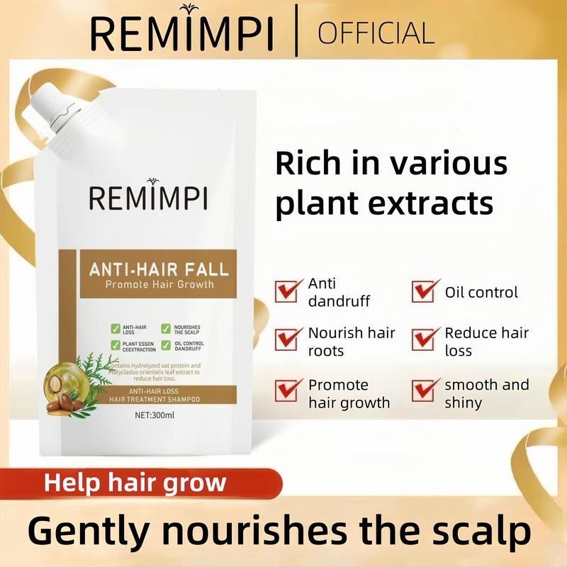 查看[【Buy 1 Get 1 Free】REMIMPI Anti-Hair Fall Hair Loss Treatment Shampoo Oil Control Anti ...