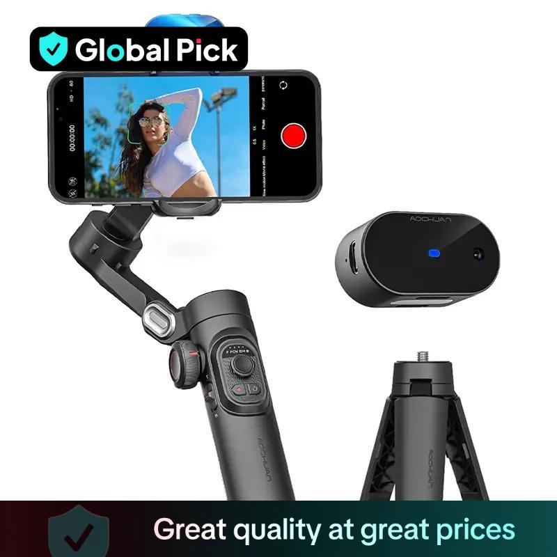 Global Pick AOCHUAN 3-axis Phone Stabilizer, Anti-shake Handheld ...