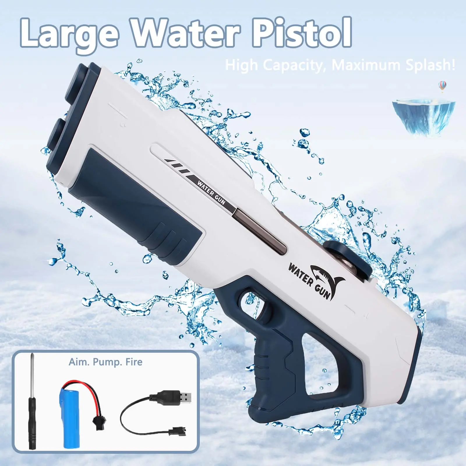 [Summer deals] Ntaanoo 2025 Electric Water Shooter for Adults &Kids ...
