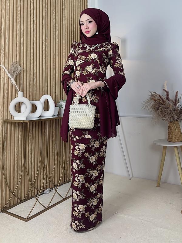 IRIS RAFAEL Bella Kurung Moden Dewasa | Cotton Cre TikTok爆款商品分析 - GMV ...