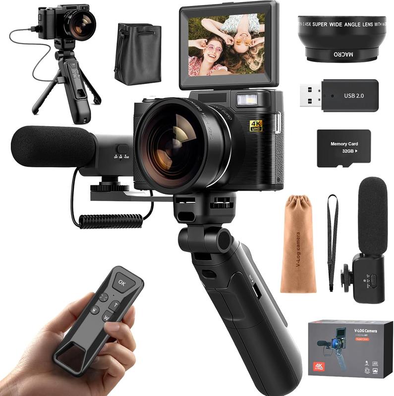 4K Vlogging Digital Camera with Creator Accessory TikTok爆款商品分析 - GMV/销量 ...